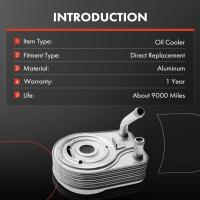 China Engine Oil Cooler for Hyundai Sonata Veloster Elantra Kia Optima Forte5 L4 1.6L for sale