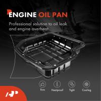 China Engine Oil Pan Lower for Nissan Sentra Lucino 200SX Infiniti G20 L4 2.0L for sale