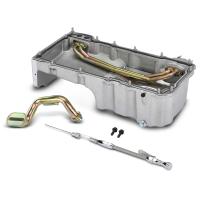 China Front Wet Sump Retrofit Engine Oil Pan for Chevy LS LS1 LS2 LS3 LSX V8 4.8L 6.2L for sale