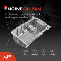 China Engine Oil Pan with Gasket for Volkswagen Beetle 98-06 Golf Jetta 1.9L 2.0L SOHC for sale