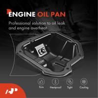 China Engine Oil Pan Lower for Nissan Versa 2009-2011 L4 1.6L Petrol Sedan for sale