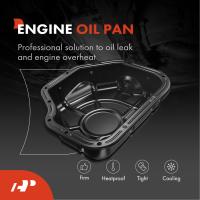 China Lower Engine Oil Pan Sump for Hyundai Santa Fe Kia Optima Rondo V6 2.7L 06-10 for sale