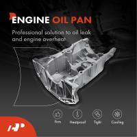 China Upper Engine Oil Pan for Nissan Versa Sedan 2009-2011 L4 1.6L Gas for sale