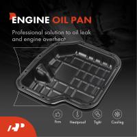 China Lower Engine Oil Pan with Gasket for Nissan 200SX 95-98 NX Sentra INFINITI G20 for sale