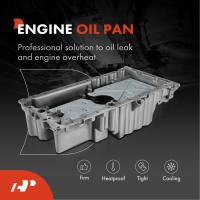 China Engine Oil Pan without Calif Emissions for Volvo C30 S40 V50 V60 04-06 2.4L 2.5L for sale