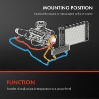 China Auto Trans Oil Cooler Line Assembly for Dodge Dakota 2005-2010 Ram Dakota 2011 for sale
