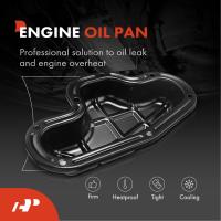 China Lower Engine Oil Pan with Gasket for Nissan Pathfinder 01-04 INFINITI QX4 3.5L for sale