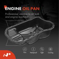China Engine Oil Pan for Volkswagen Cabrio Golf Jetta Passat 93-99 L4 2.0 V6 2.8L for sale
