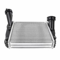 China Left Intercooler Charge Air Cooler for Audi Q7 Volkswagen Touareg Porsche Cayenne for sale