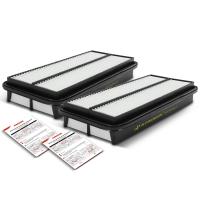 China 2x Engine Air Filter for Honda Accord 2003-2007 Acura RL 2005-2008 TL 2004-2006 for sale