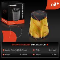 China Engine Air Filter for Ford Mustang 2010-2014 V8 5.4L 5.8L for sale