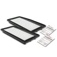 China 2x Engine Air Filter with Rigid Panel for Chevrolet Spark 2012-2015 L4 1.2L for sale