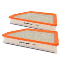 China 2x Engine Air Filter for Cadillac CT6 2016-2020 V6 3.6L for sale