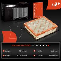 China 2x Engine Air Filter for Chevy Express GMC Savana 2500 3500 2018-2022 4500 2021 for sale