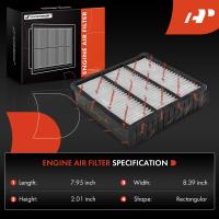 China 2x Engine Air Filter for Mitsubishi Mirage 1997-2002 Outlander 2003-2006 Lancer for sale