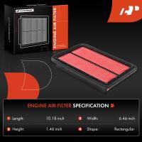 China Engine Air Filter with Rigid Panel for Mazda Miata 1999-2005 L4 1.8L for sale
