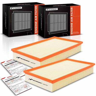 China 2x Engine Air Filter with Flexible Panel for Volvo S80 1999-2006 for sale