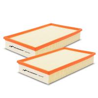 China 2x Engine Air Filter with Flexible Panel for Volvo S80 1999-2006 for sale