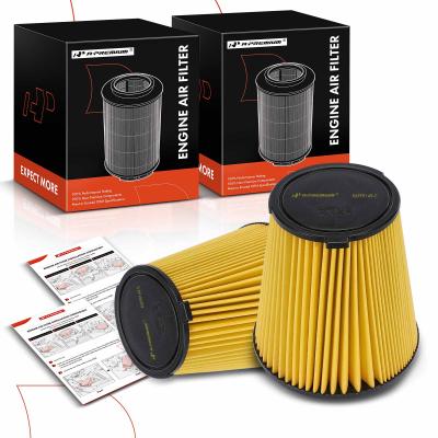 China 2x Engine Air Filter for Ford Mustang 2010-2014 V8 5.4L 5.8L for sale