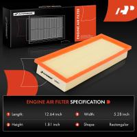 China 2x Engine Air Filter for Mercedes-Benz CL550 CL63 AMG E550 E63 AMG GL450 for sale
