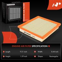 China 2x Engine Air Filter for Dodge Grand Caravan Chrysler 200 Sebring Voyager VW for sale