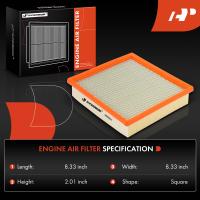 China 2x Engine Air Filter for Jeep Grand Cherokee 2014-2019 V6 3.0L for sale