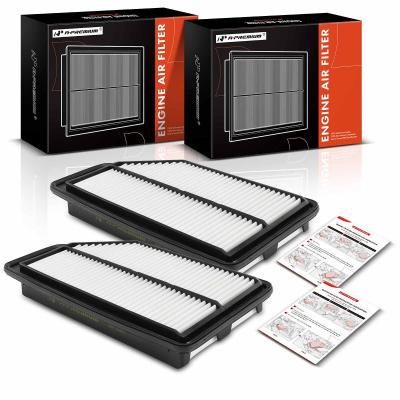 China 2x Engine Air Filter with Rigid Panel for Honda Odyssey 2011-2017 V6 3.5L for sale