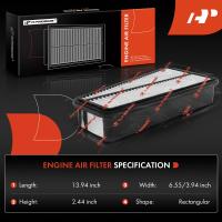 China 2x Engine Air Filter for Toyota 4Runner 03-09 Tacoma 05-15 FJ Cruiser 07-09 for sale