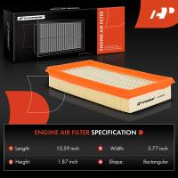 China Engine Air Filter with Flexible Panel for Ford Focus 2000-2004 L4 2.0L 2.3L for sale