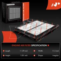 China Engine Air Filter with Rigid Panel for Nissan Altima 2013-2018 L4 2.5L Sedan for sale