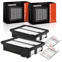 China 2x Engine Air Filter with Rigid Panel for Honda Fit 2015-2020 L4 1.5L for sale