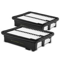 China 2x Engine Air Filter with Rigid Panel for Honda Fit 2015-2020 L4 1.5L for sale