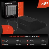 China 2x Engine Air Filter for F-250 F-350 F-450 F-550 Super Duty 11-16 F650 F750 6.7L for sale