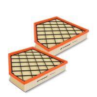 China 2x Engine Air Filter with Flexible Panel for Chevrolet Camaro 2016-2022 6.2L for sale