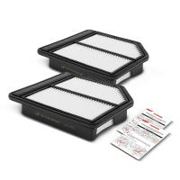 China 2x Engine Air Filter with Rigid Panel for Honda Civic 2006-2011 L4 1.8L for sale