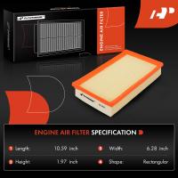 China 2x Engine Air Filter for Ford Fusion 06-12 Mazda 6 09-13 Mercury Milan 06-11 for sale