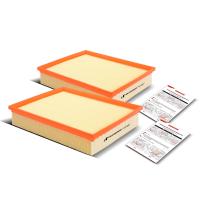 China 2x Engine Air Filter with Flexible Panel for Dodge Nitro 07-11 Jeep Liberty 08-12 for sale