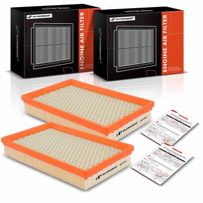 China 2x Engine Air Filter with Flexible Panel for Chrysler PT Cruiser 2006-2010 2.4L for sale
