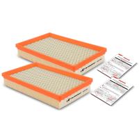China 2x Engine Air Filter with Flexible Panel for Chrysler PT Cruiser 2006-2010 2.4L for sale