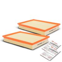China 2x Engine Air Filter for Audi A3 TT Quattro Volkswagen Jetta Passat CC Eos R32 for sale