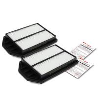 China 2x Engine Air Filter with Rigid Panel for Honda CR-V 2007-2009 L4 2.4L for sale