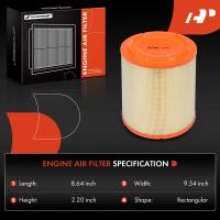 China 2x Engine Air Filter for Isuzu NQR NRR NPR-HD 2005-2022 Chevrolet LCF 4500 GMC for sale