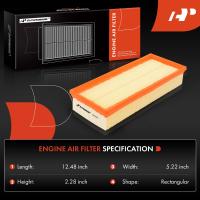 China Engine Air Filter with Flexible Panel for Nissan Altima 2007-2013 L4 2.5L for sale