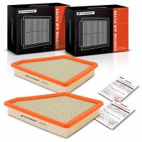 China 2x Engine Air Filter for Chevy Equinox GMC Terrain 2010-2017 L4 2.4L V6 3.0L 3.6L for sale