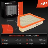 China 2x Engine Air Filter for Chevy Equinox GMC Terrain 2010-2017 L4 2.4L V6 3.0L 3.6L for sale