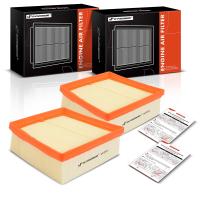 China 2x Engine Air Filter with Flexible Panel for Ford Fiesta 2011-2019 1.0L 1.6L for sale