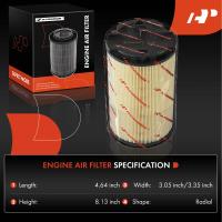 China 2x Engine Air Filter for Mini Cooper 2002-2009 L4 1.6L Supercharged for sale