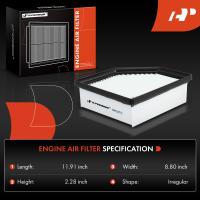 China 2x Engine Air Filter for Nissan Rogue 2021-2022 L3 1.5L L4 2.5L for sale