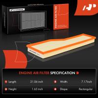 China Engine Air Filter for Porsche 911 1999-2008 H6 3.4L H6 3.6L H6 3.8L for sale