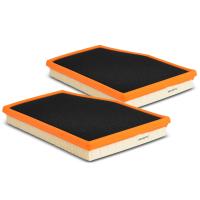 China 2x Engine Air Filter for Porsche Boxster 1997-2005 H6 2.5L 2.7L 3.2L for sale